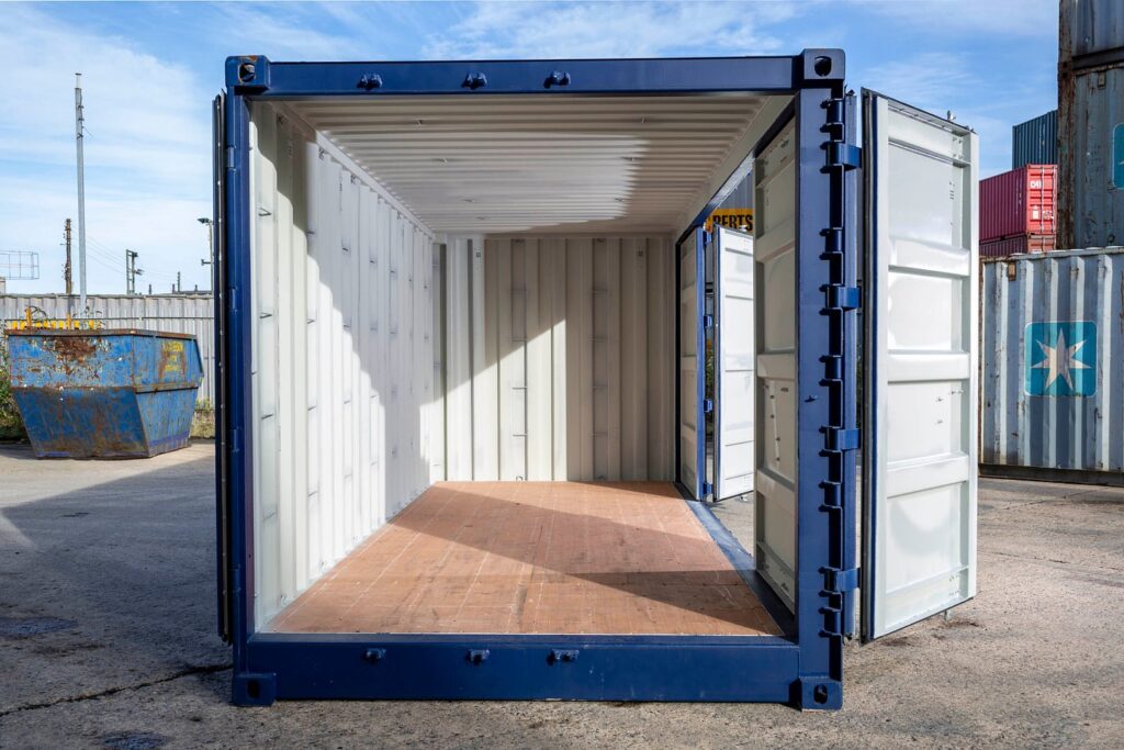 Container 20 pieds ouverture sur le côté